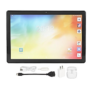 5G WiFi Tablet, Durable 8+20MP Dual Camera Portable 12+256GB 10.1 Inch Tablet 100‑240V with Dual Speakers for Office (#1)