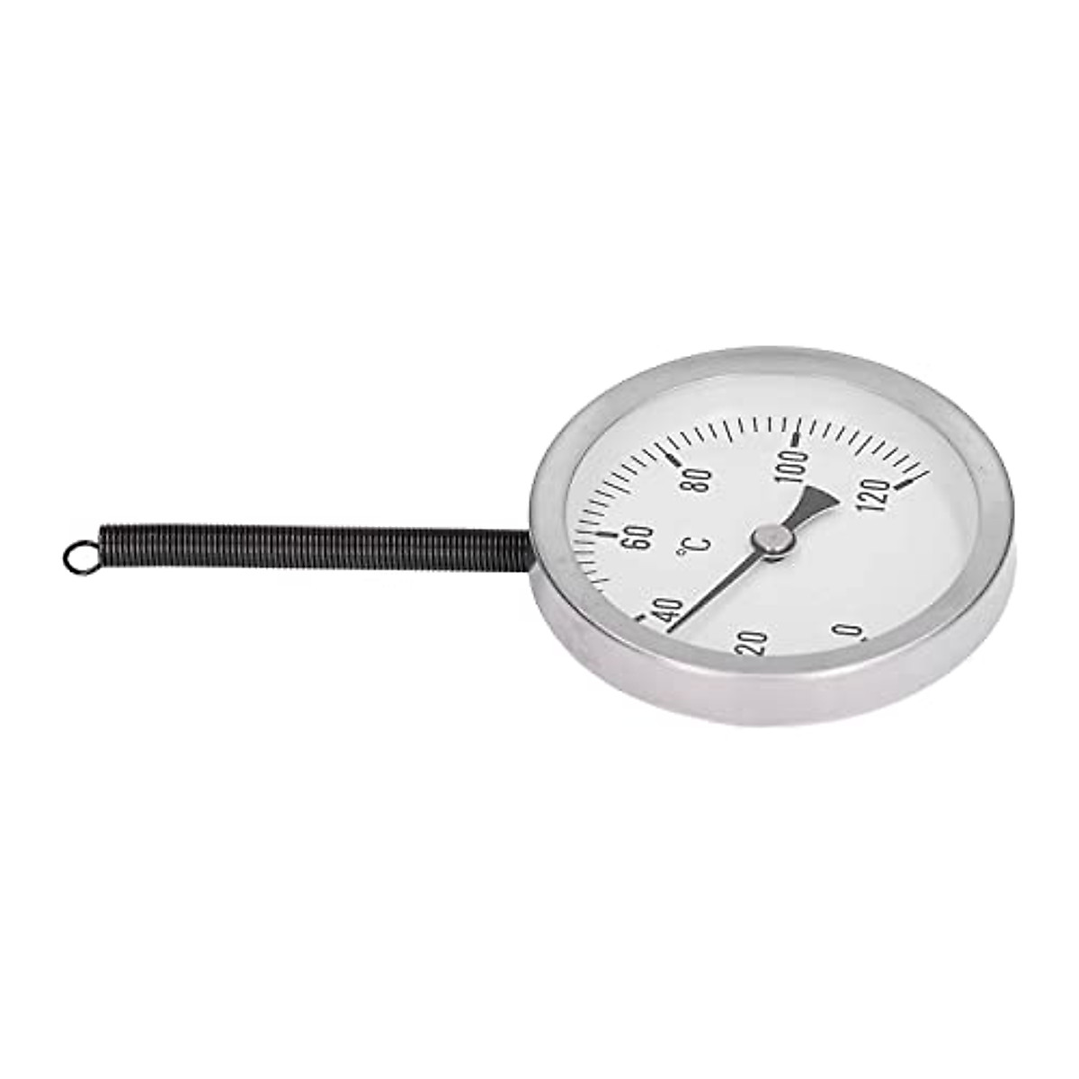 Household Garden Products 63mm Grill Thermometer Stainless Steel Bimetallic High Accuracy 0‑120℃ Easy Reading BBQ Thermometer for Machine