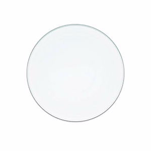 Double Convex Lens, 200mm Focal Length, 2" (50mm) Diameter - Spherical, Optically Worked Glass Lens - Ground Edges, Polished - Great for Physics Classrooms - Eisco Labs