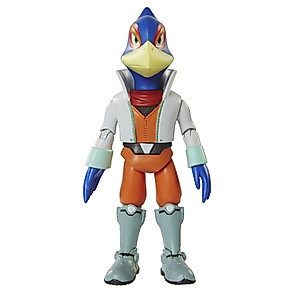 World of Nintendo, Star Fox Falco Lombardi Action Figure, 4 Inches