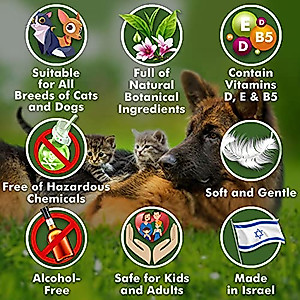 Ear Cleaner Wipes by Arava - for Dogs Cats Puppies & Kittens - 100 Count - Natural Medicated Cleansing Deodorizer - Removes Dirt Wax