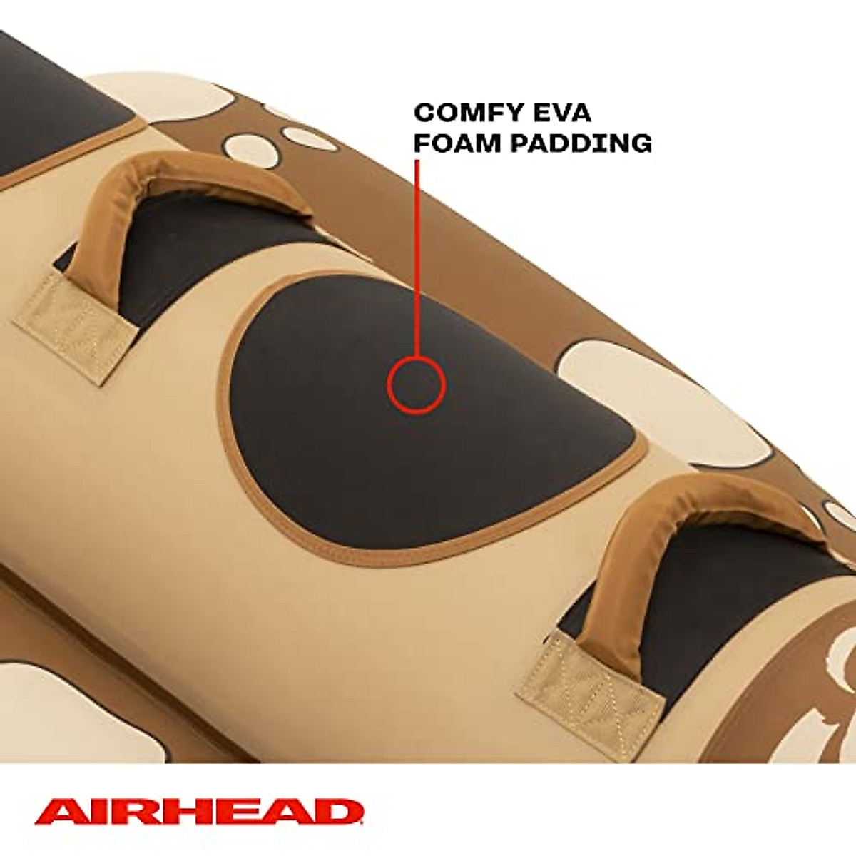 AIRHEAD Towable Animal Tube, Otter, 1-2 Rider Towable Tube for Boating