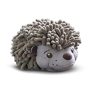 SoapSox Kids Exfoliating Bath Scrub (Hendrix The Hedgehog) - Soft Animal Toy Wash Cloth Sponge with Soap Pocket Insert - Fun Loofah Characters for Babies, Kids and Children