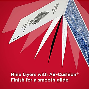 Bicycle Playing Cards, Jumbo Index, 12 Pack,Red & Blue