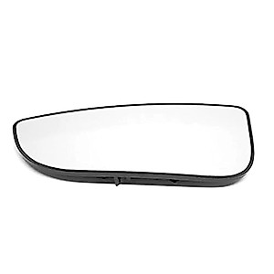 Fits 09-22 Ram Pickup Left Driver Lower Flip Up Tow Mirror Glass w/Rear Holder