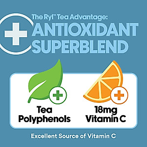 Ryl Iced Tea, Wallen's Sweet Tea, Antioxidant Superblend, Zero Sugar, Zero Carb, Low Calorie Iced Tea, 16.0 Fl Oz (12-Pack)