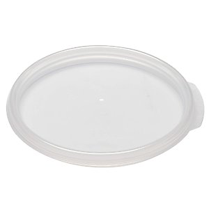 Cambro RFSC1PP190 Round Lid for 1 Quart Translucent Case of 12