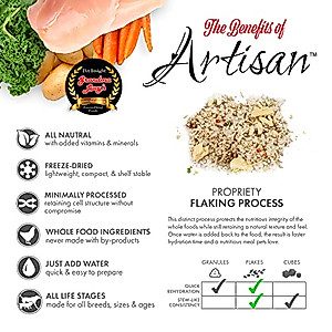 Grandma Lucy's Artisan Dog Food, Grain Free and Freeze-Dried - Artisan Chicken, 10Lb Bag