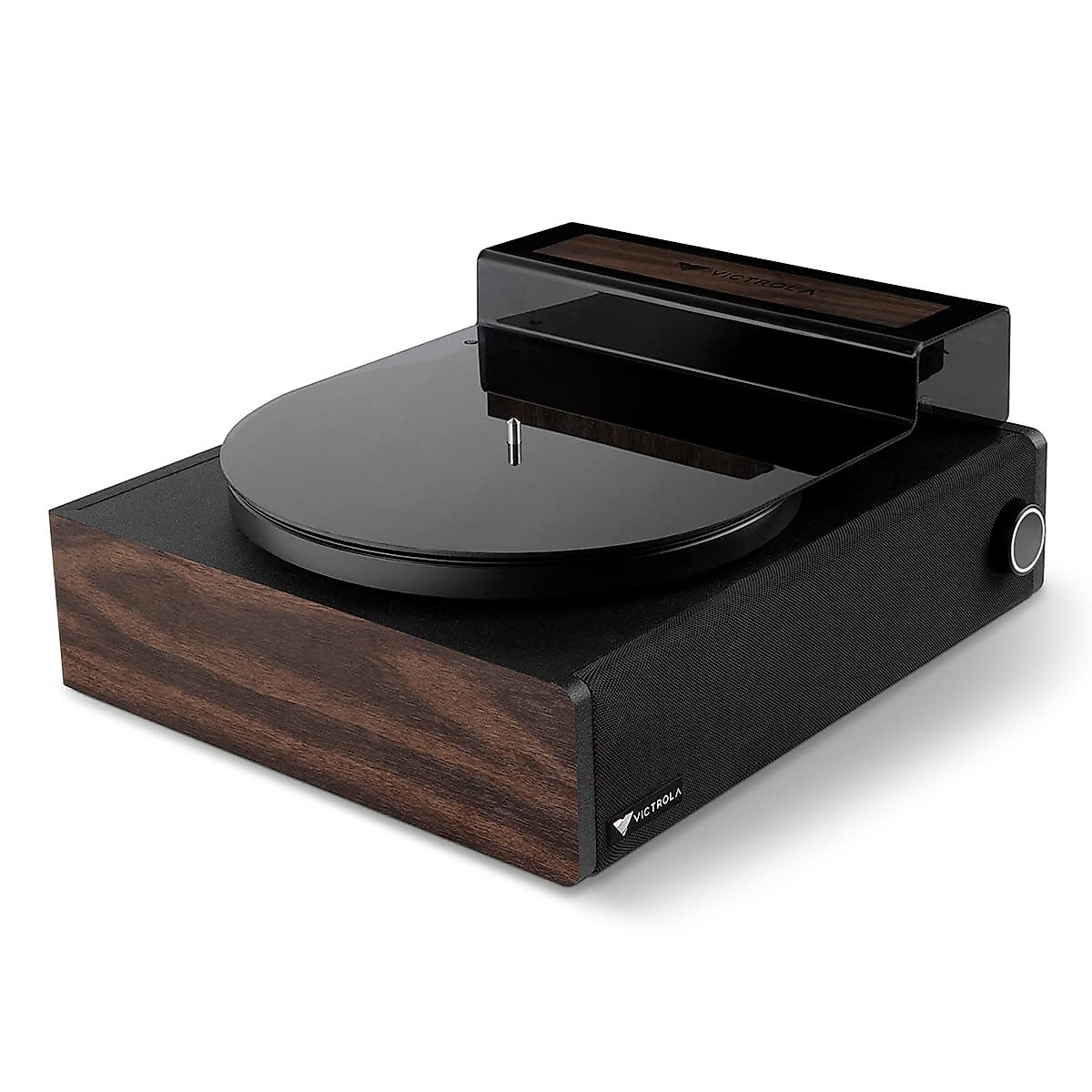 Victrola Premiere V1 Sound Bar Turntable - Premium Vinyl Record Player with Built-In Speakers (10W x2), Bluetooth and RCA Preamp Output, Supports 33-1/3 and 45 RPM Vinyl Record