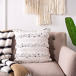 Safavieh Collette Throw Pillow, White