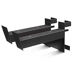 WF Athletic Supply Squat Stand with J-Hooks & Pull up bar, Bench Press Rack for Full Body Strength Workout; Safety Spotter Arms, Plate Holder & Half Rack Conversion Kit Attachments Available