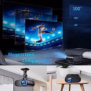 1080P HD Projector, 5G WiFi Bluetooth 4K Projector, PENMAMA 9500L Movie Mini Projector with Zoom/±15° Keystone/ 300" Display/Phone Mirroing, Compatible with HDMI, VGA, USB, Phone, TV, Laptop, PC, PS5