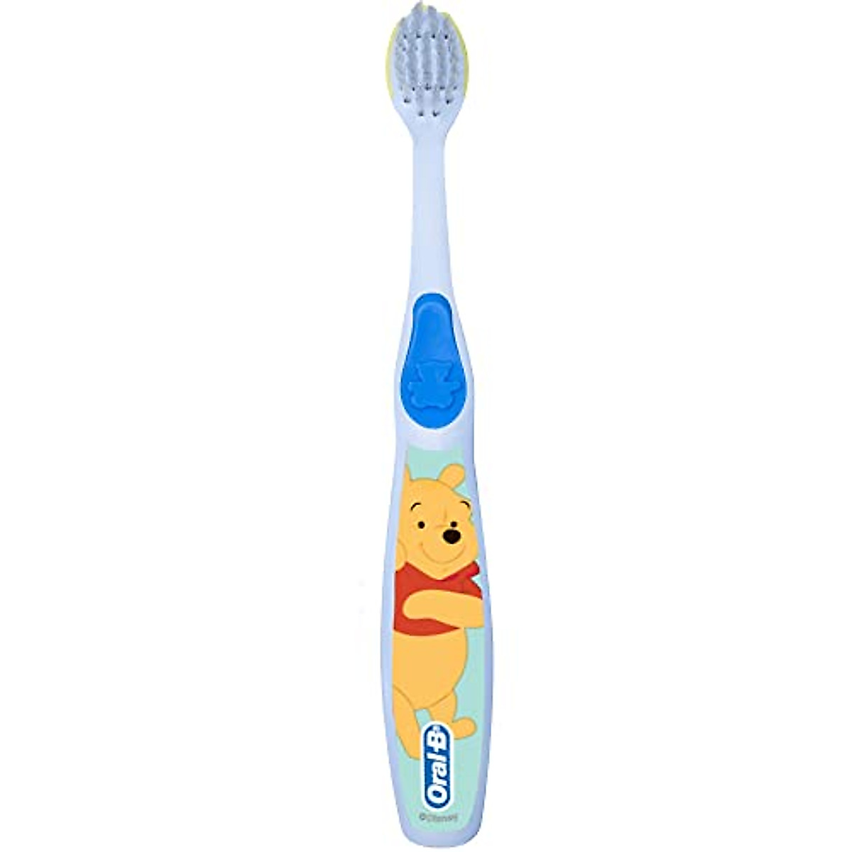 Oral-B Baby Manual Toothbrush, Pooh Characters, 0-3 Years Old, Extra Soft (Characters Vary) - Pack of 2