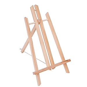 OYBUFSH 16 inch Tabletop Display Artist Easel Stand(1-Each), Accommodates Canvas Art up to 13" high, Tabletop Display Painting for Kids and Adults, Wood…
