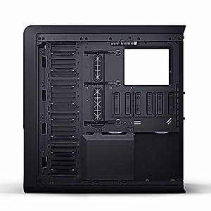 Phanteks Enthoo 719 (PH-ES719LTG_DBK01) High Performance Full Tower Case – Tempered Glass, Aluminum panels, dual system/psu support, massive storage, Fan Hub, Digital-RGB lighting, Black
