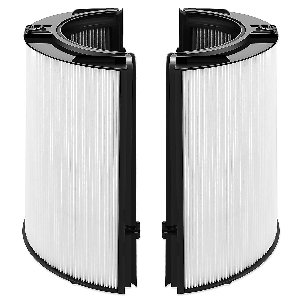 360°Combi 2 in 1 HEPA and Carbon Replacement Filter Compatible with Dyson TP06 HP06 PH02 PH01 PH03 PH04 HP09 TP09 HP07 TP07 TP10 HP10, H13 Grade True HEPA Replacement Filter, 1 Pack