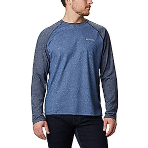 Columbia Men’s Thistletown Park Raglan Shirt, Long Sleeve, Sun Protection