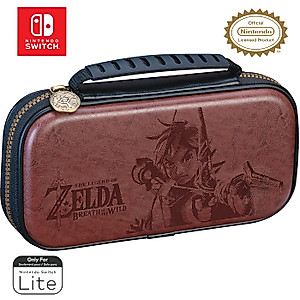 Cokem International Ltd. Nintendo Switch Lite Game Traveler Deluxe Travel Case - The Legend of Zelda, Brown - Nintendo Switch