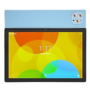 10.1 Inch Tablet, 6G RAM 128G ROM, 1600x2560 Octa Core, 5G WiFi Calling Tablet for Android10.1, 100‑240V, Full HD IPS Screen (US Plug)