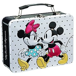 Disney Mickey & Minnie Large Tin Tote 89070