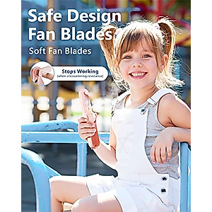 SWEETFULL Misting Fan Portable, Handheld Personal Mister Fan, Small Fan Rechargeable, Mini Spray Water Mist Fan, Kids Women Portable Fan For Travel, Outdoors, Hiking, Camping Home Office (Pink)