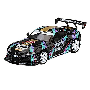 Truescale Miniatures GR Supra (A90) RHD (Right Hand Drive) HKS Livery 2020 Tokyo Auto Salon Ltd Ed to 4800 pcs 1/64 Diecast Model Car by True Scale Miniatures MGT00350