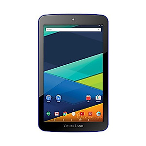 Prestige ELITE 8Qi - 8-inch IPS INTEL AtomX3 QuadCore 16GB Android 5.1 Lollipop Tablet with Keyboard Case included - Blue/Turquoise