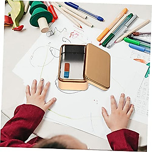 Zerodeko 12 pcs gift packaging iron box small kitchen canister Tea Tin Canister large metal container bags decorative paper Empty Tin tissue jar coffee decor Tinplate Tin baby cover candy