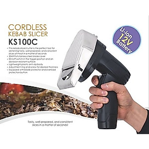 Wonderper Cordless Kebab Knife Shawarma Slicer