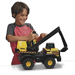 Tonka 93931 Classic Steel Backhoe Vehicle