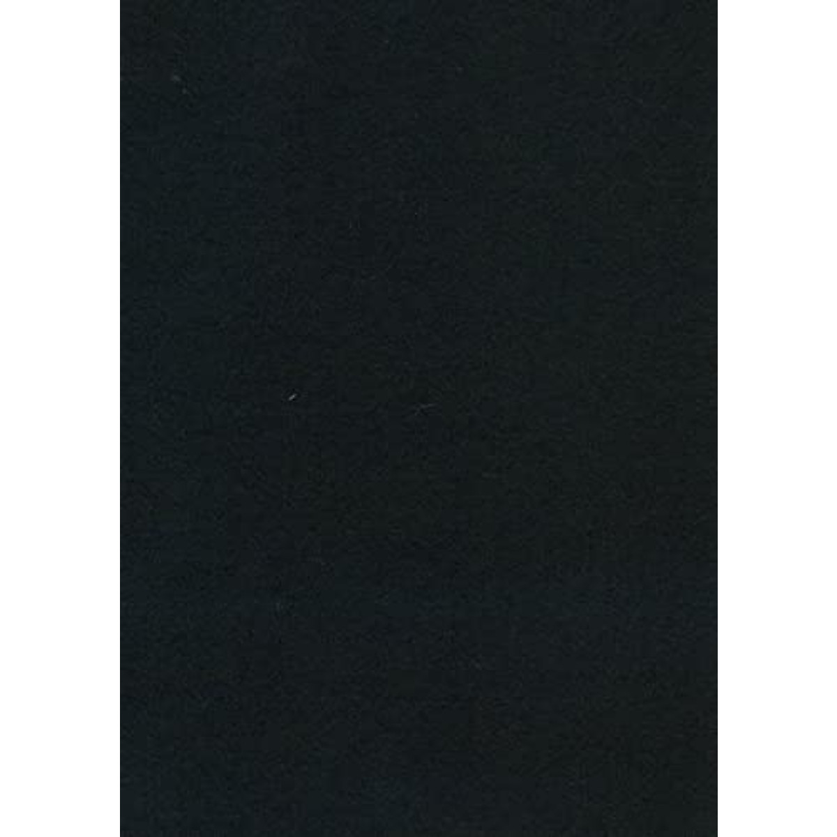 Black - Wool Felt Oversized Sheet - 35% Wool Blend - 1 12x18 inch Sheet
