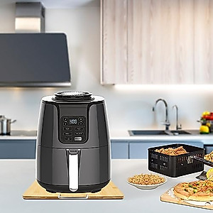 Universal Appliance Slider for Kitchen Counter, for Coffee Maker/Espresso Machine, Blender, Air Fryer, Stand Mixer, Toaster Sliding Tray Board, Bamboo, Wide-15"Wx11.6"D