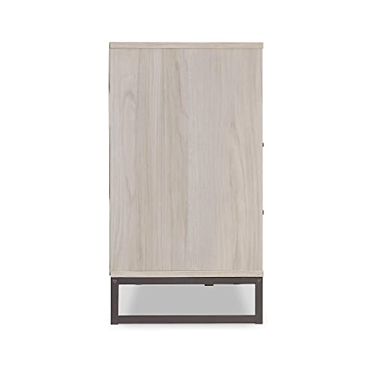 Signature Design by Ashley Socalle Modern Industrial 6 Drawer 54" Dresser, Natural Beige