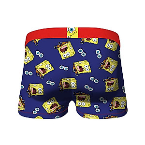 CRAZYBOXER Spongebob Krusty Krab Pizza Men's Boxer Briefs (2 pack)