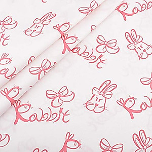 discountstore145 8Pcs Fabric Patchwork, Cartoon Animal Print Cotton Fabric Kids Bedding for Patchwork Sewing Bags 20 * 25cm