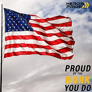 Hero's Pride Deluxe Recessed Cutout Teardrop Badge Holder, Standard Issue Leather Shield Case, Spring Clip and Neck Chain, 3" x 3-3/4" (9150T-0001)