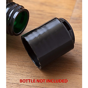 20-410 Black Disc Cap Top Closure (12 PACK)