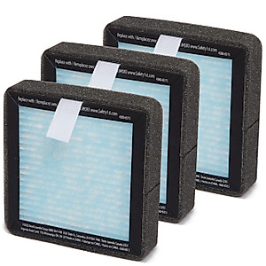 Safety 1st True HEPA Replacement (3pk) Air Purifier Filter, White