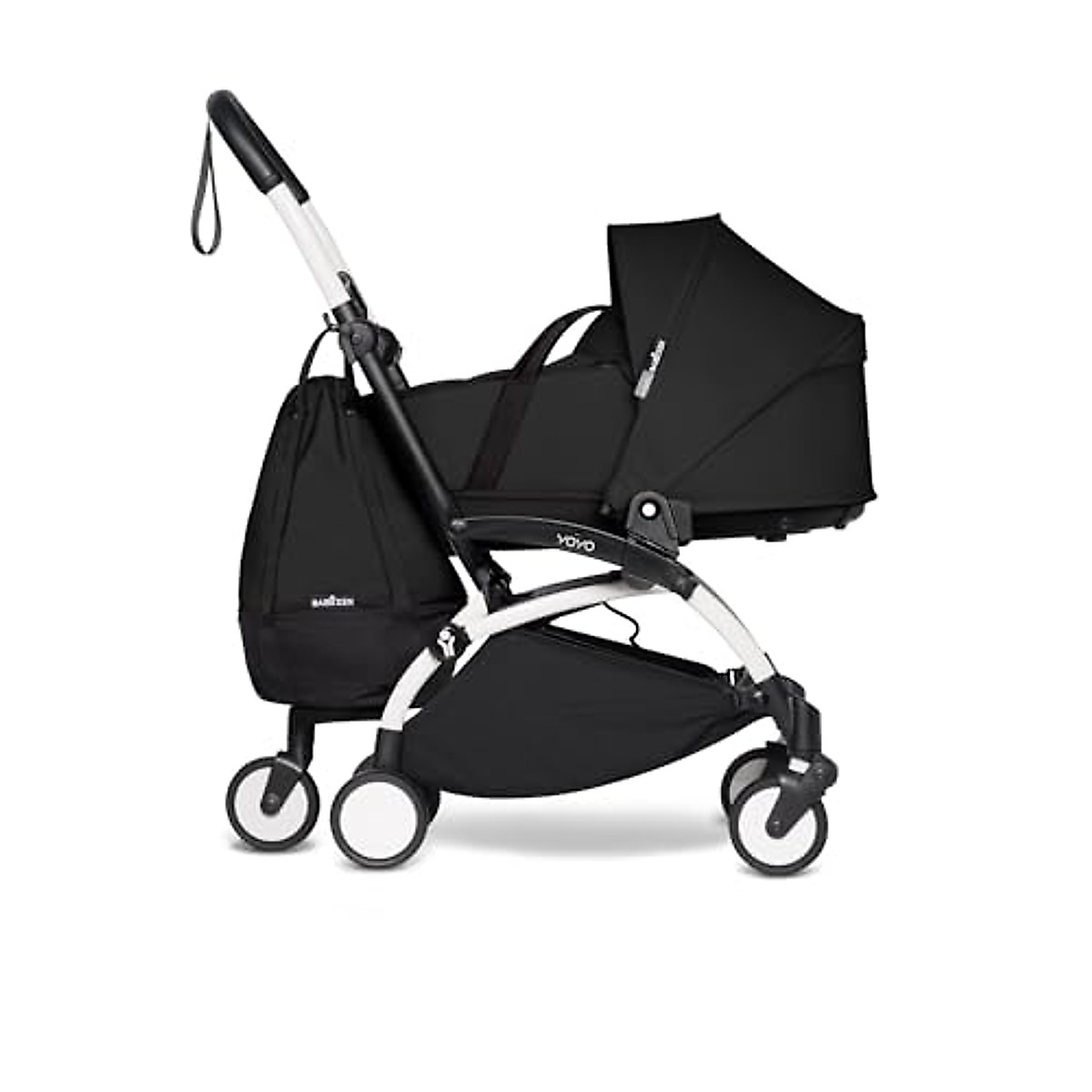 BABYZEN YOYO Bag, Navy Blue - Provides Additional, Sturdy Storage on the YOYO2 Stroller - Includes Wheel Base & Hooks