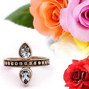 Shine Jewel 925 Sterling Silver Womens Ring Boho Tear Drop Vitage Ring 1.65 Ctw Sky Blue Toapz (13)