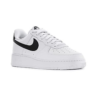 Nike Air Force 1 '07 Men's Shoes (White/Black, us_Footwear_Size_System, Adult, Men, Numeric, Medium, Numeric_6)