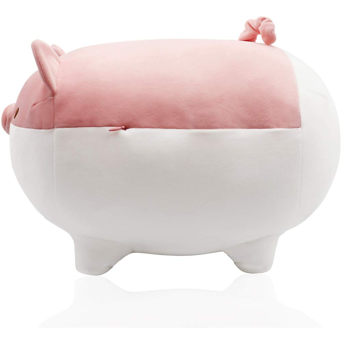 Auspicious beginning Stuffed Animal Toy Anime Kawaii Plush Pig Soft Pillow, Plush Toy Gifts for Boys Girls (Pink, 19.6in)