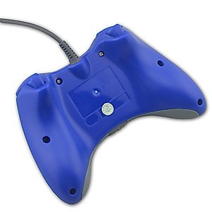 Meco Wired USB Game Pad Controller Joypad for Microsoft XBOX 360 PC Windows Blue