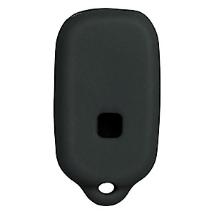 Keyless2Go Replacement for New Silicone Cover Protective Cases for Remote Key Fobs with FCC GQ43VT14T HYQ12BAN HYQ12BBX - Black (2 Pack)