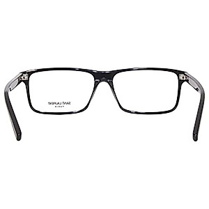 Saint Laurent SL483 004 Eyeglasses Men's Black Full Rim Rectangle Shape 58mm