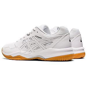 ASICS Women's Gel-RENMA Pickleball Shoes, 8, White/Pure Silver