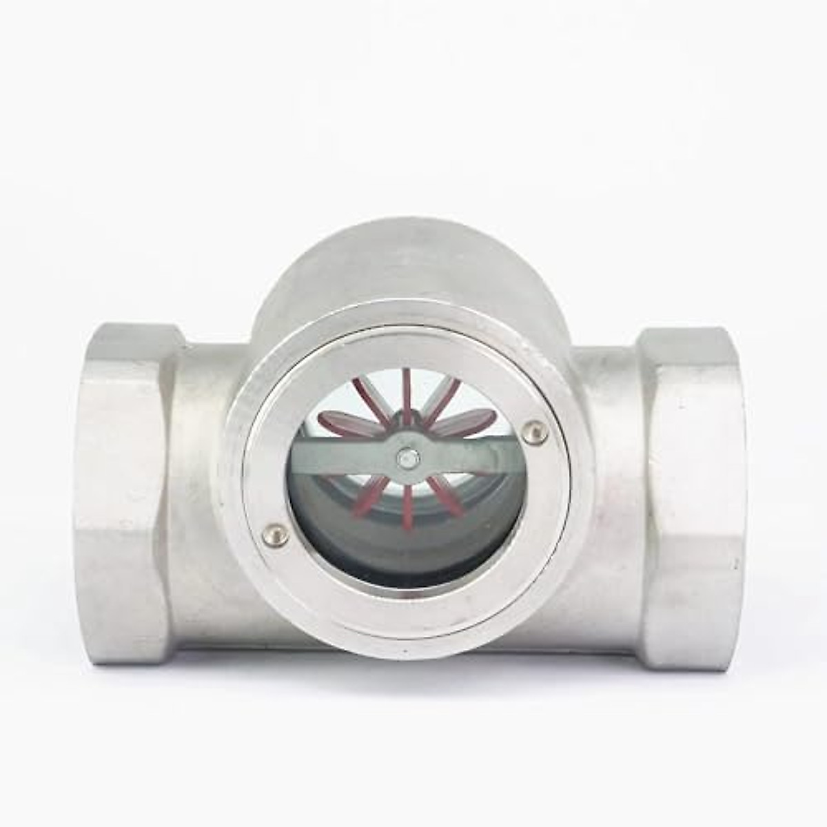 2" BSPP Female 304 Stainless Steel Window Sight Flow Indicator with Impeller