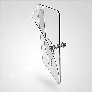 Vilihkc 10 pcs PVC Adhesive Nails Wall Poster Non-Trace Stick Wall Hook Durable Practical Transparent Strong Adhesive Screw Wall Nail
