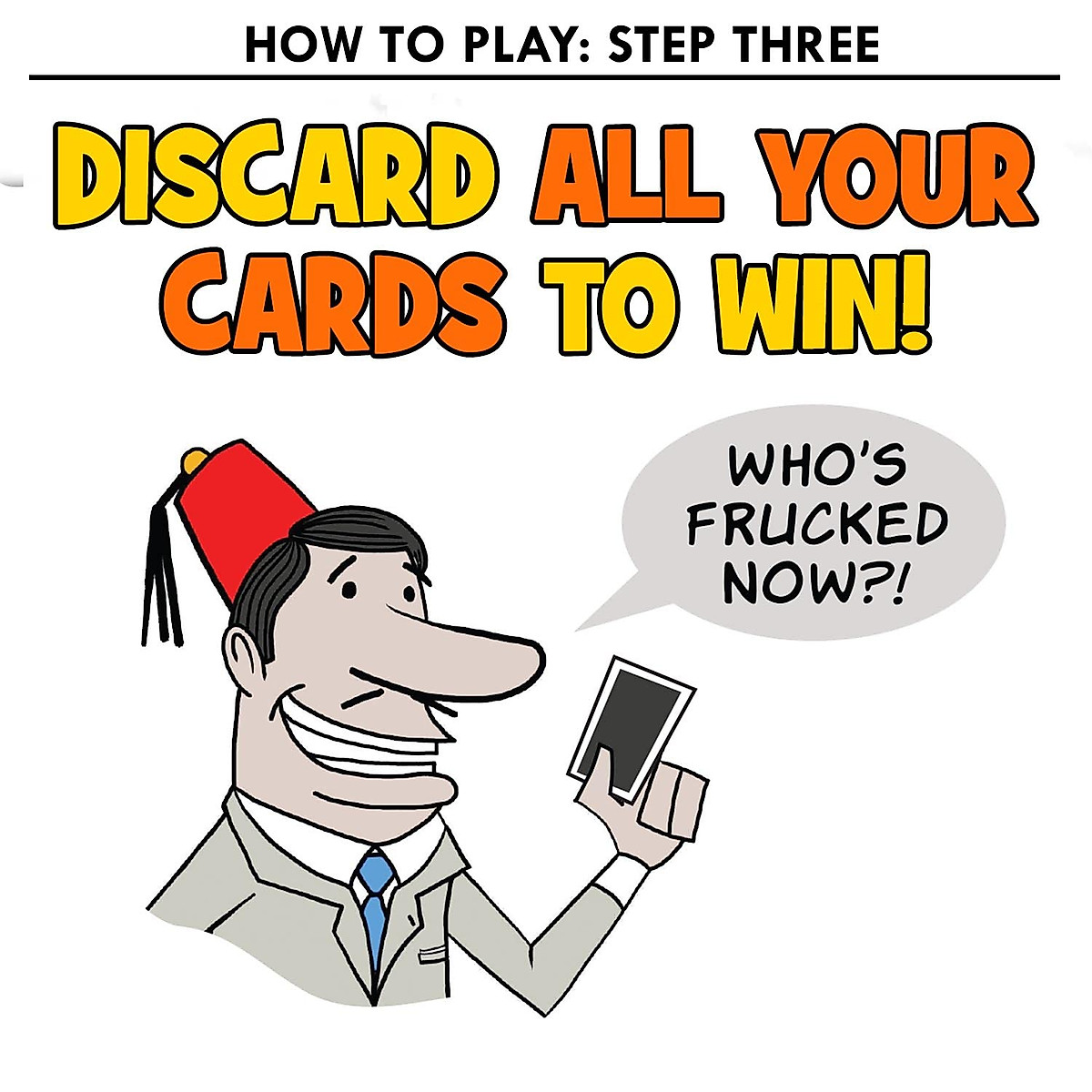 Oh Fruck! A Raucous Card Game That Combines Strategy with Special Rules That Change Every Time You Play.