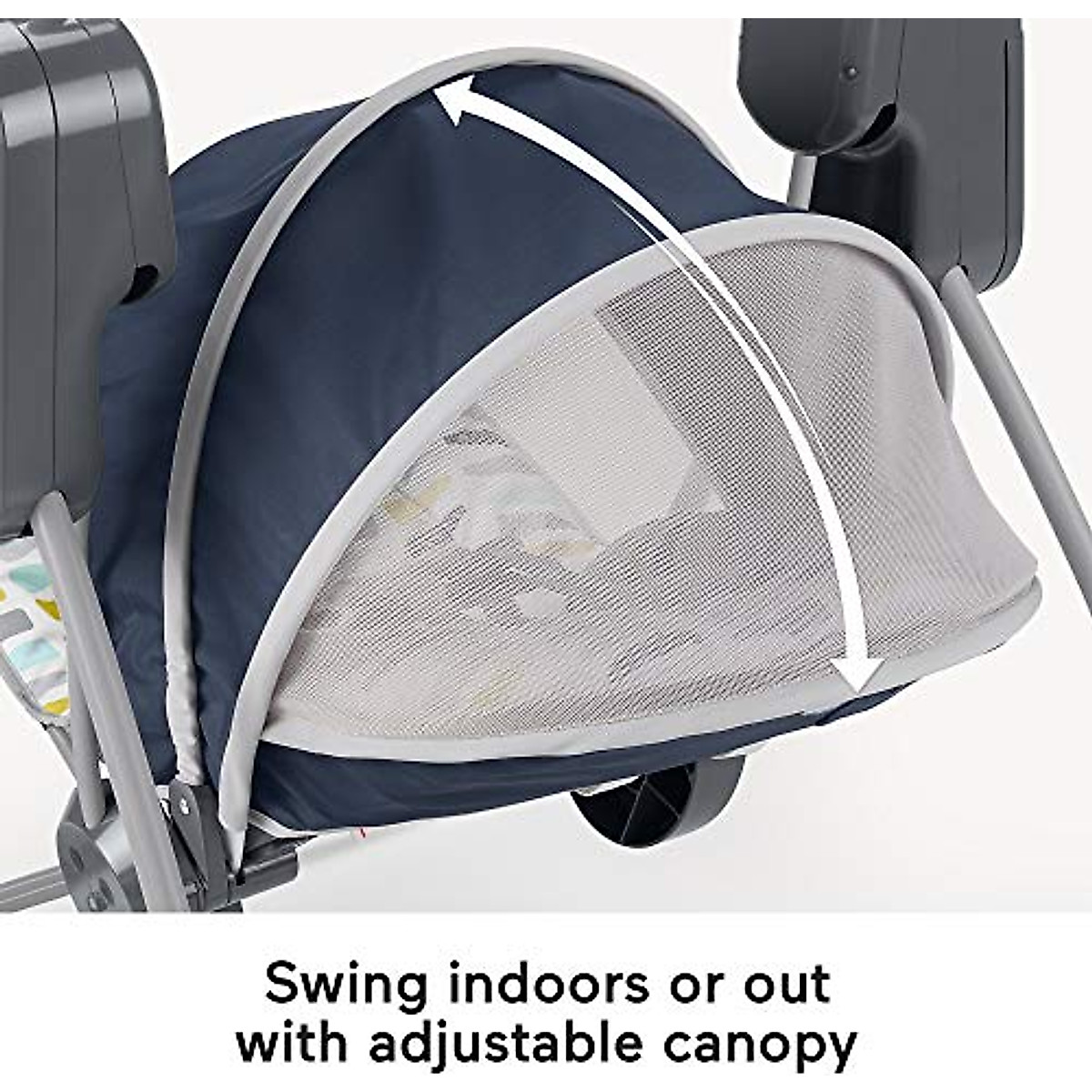 Fisher-Price GKH38 On The Go Swing, Citron Wedges